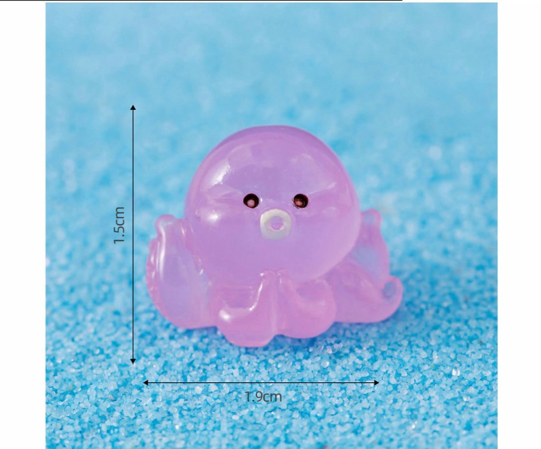 L.Pink Octopus Pair Miniature – Art Gossips
